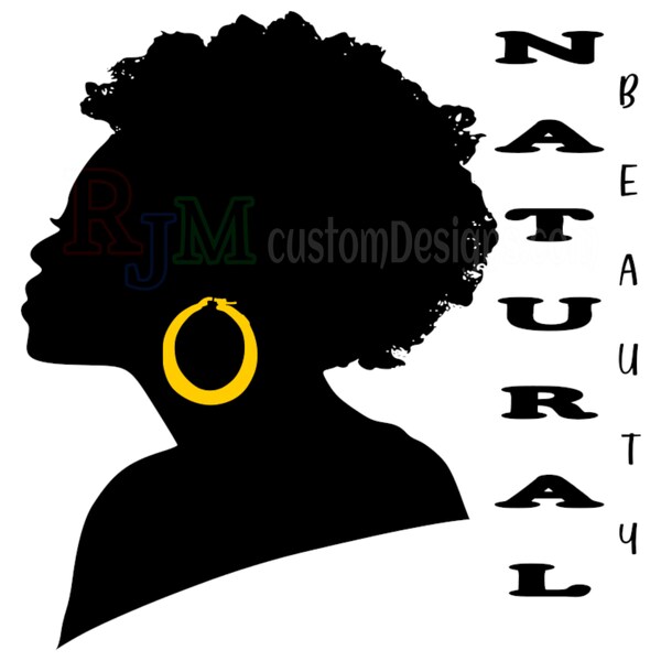 Natural Hair Svg - Etsy