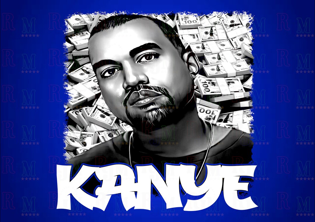 Kanye West PNG Kanye West Shirt Print animated Kanye Png Kanye ...