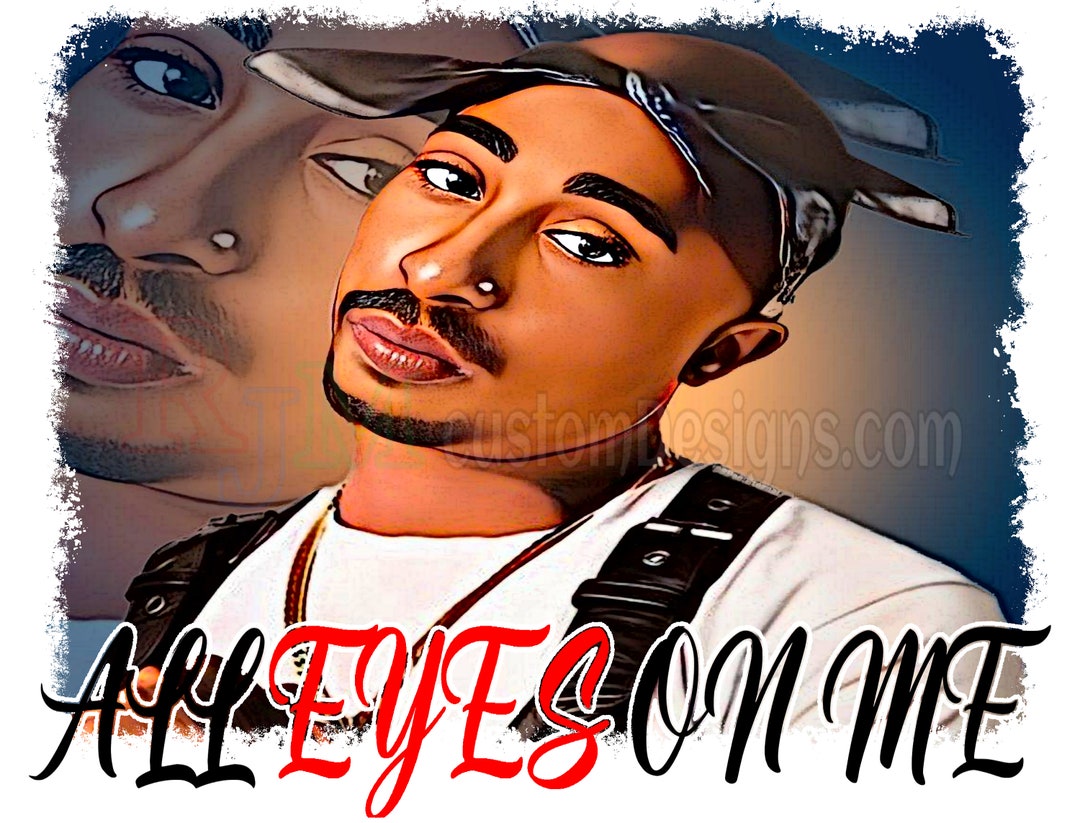 Tupac Png, 2pac Svg, Tupac Shirt Print, animated Digital Download DTF ...