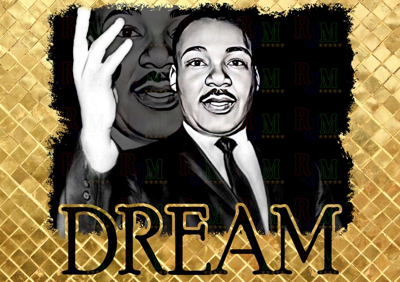 MLK PNG Black History Month Png Martin Luther King Png - Etsy