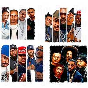 Hiphop PNG Bundle Tupac Png Rapper Png East Coast Png Pimp C Ice Cube ...