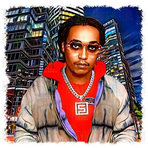 Takeoff PNG Takeoff Shirt Print Animated Migos Takeoff Sublimation Rip ...