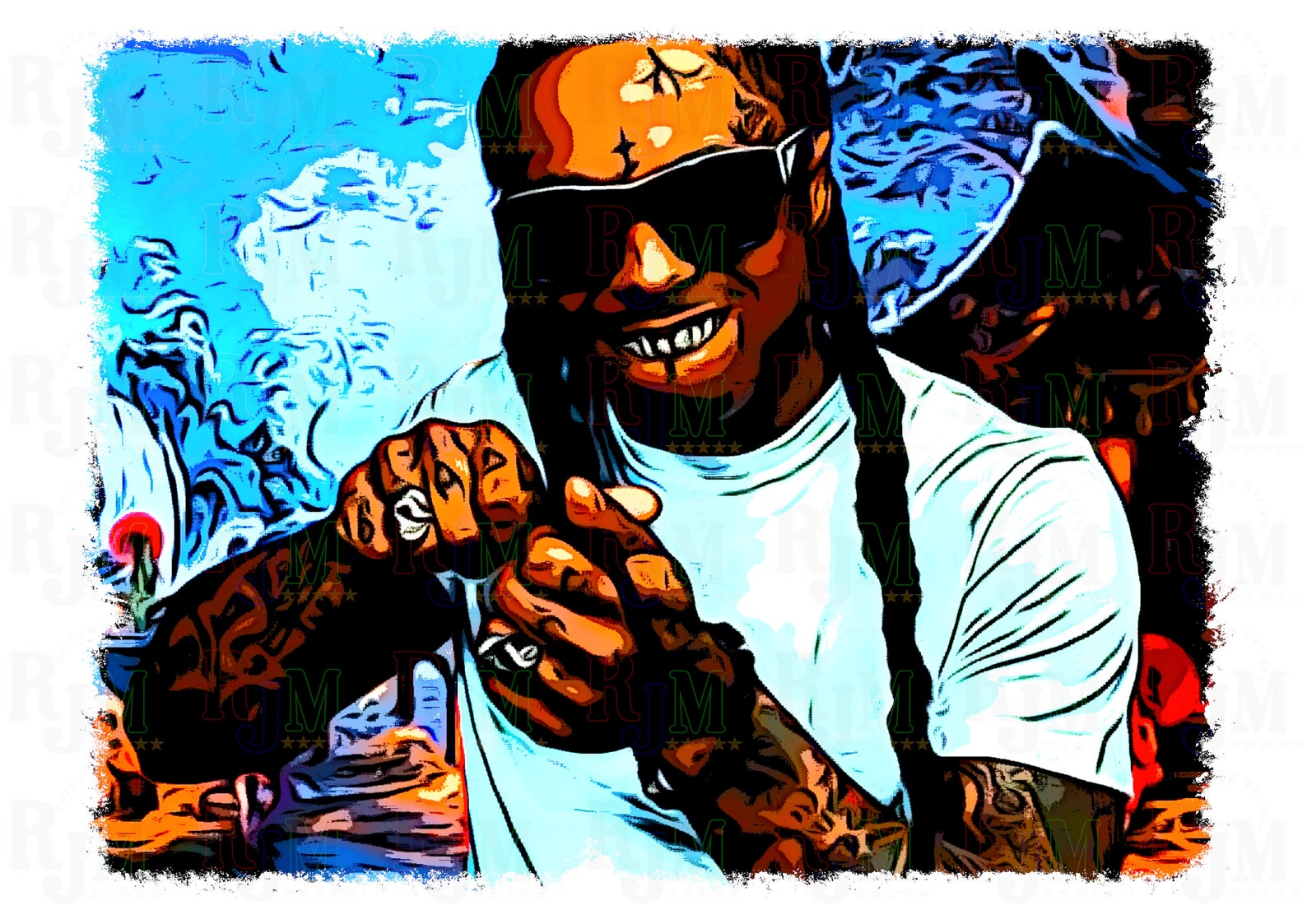 Lil Wayne PNG Lil Wayne Shirt Print Weezy Shirt Print - Etsy