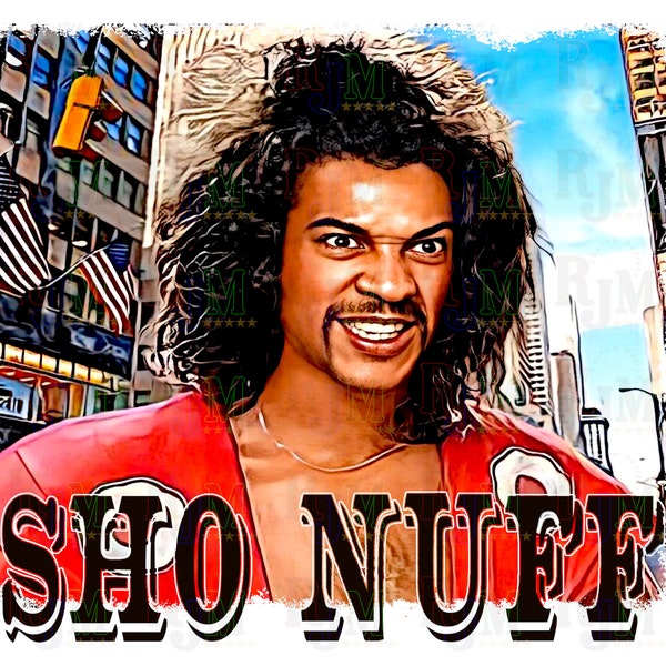 The Last Dragon Sho Nuff Svg - Etsy Denmark