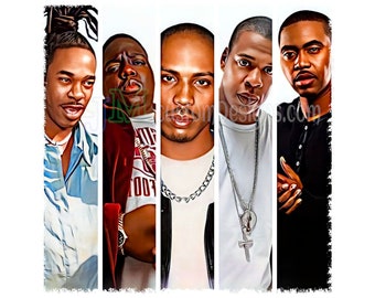 Notorious BIG Stencil Portrait Svg Notorious BIG (Download Now) - Etsy