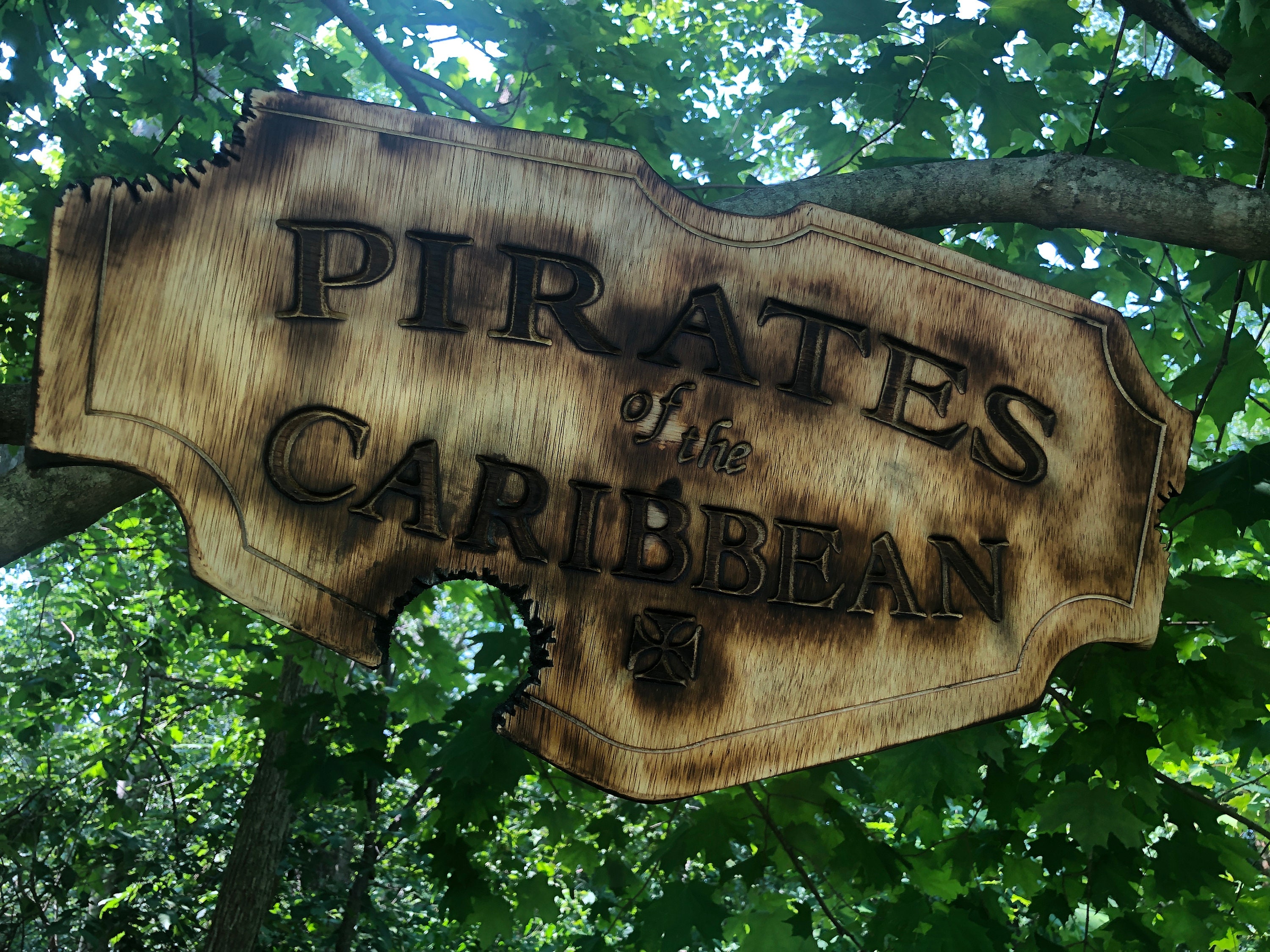 Disney Pirates of the Caribbean Ride Sign Cannon Blast - Etsy