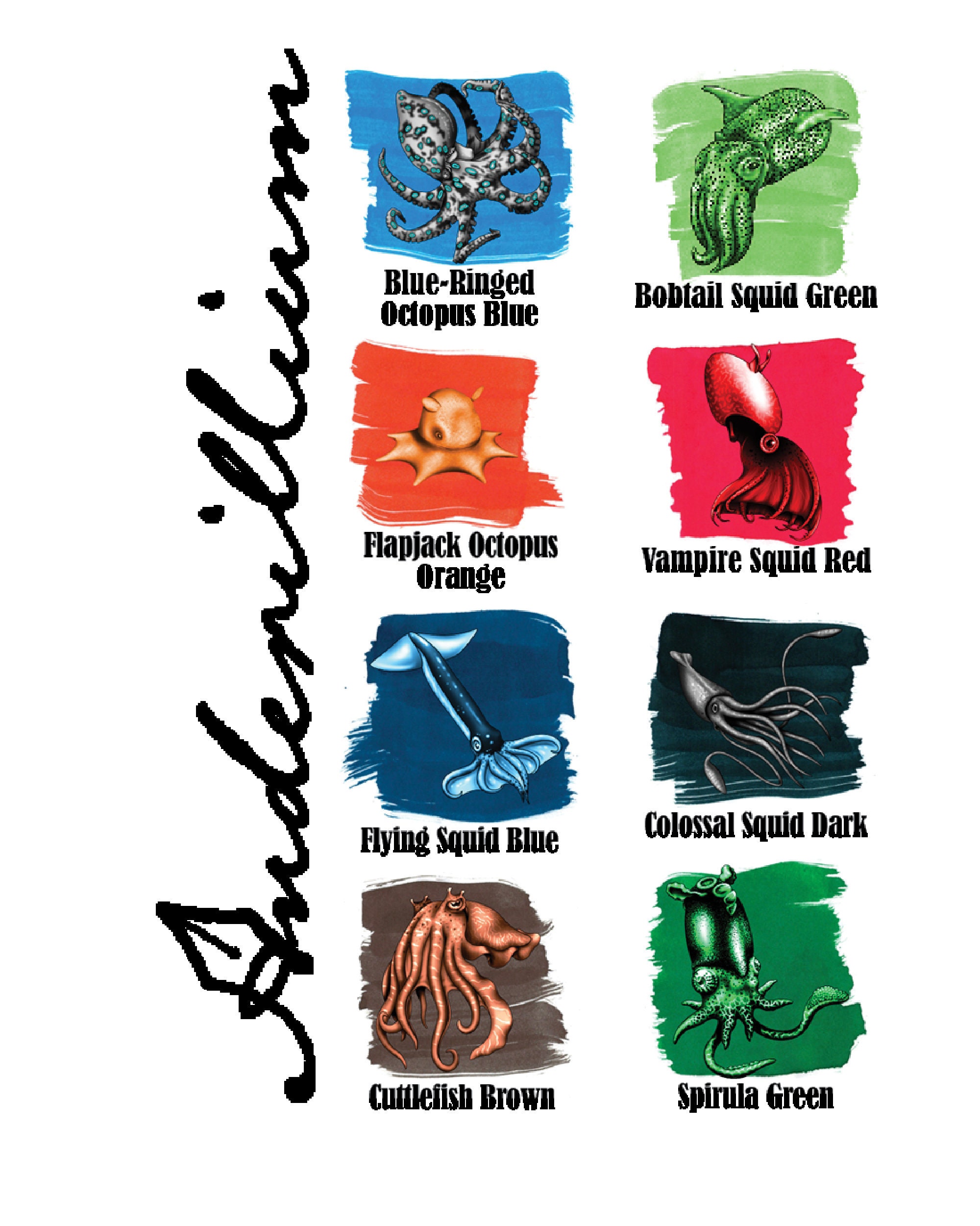 Anderillium Cuttlefish Brown Fountain Pen Ink - Etsy