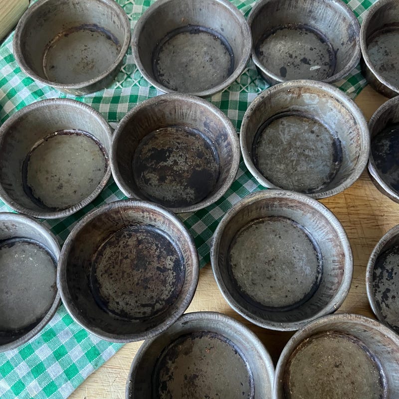 Antique Tin Cookie Molds - Etsy UK