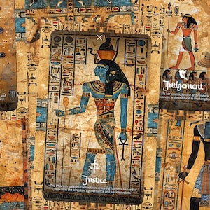 The Tarot of Pharaoh - 22 Major Arcana - A Unique Spiritual Journey ...