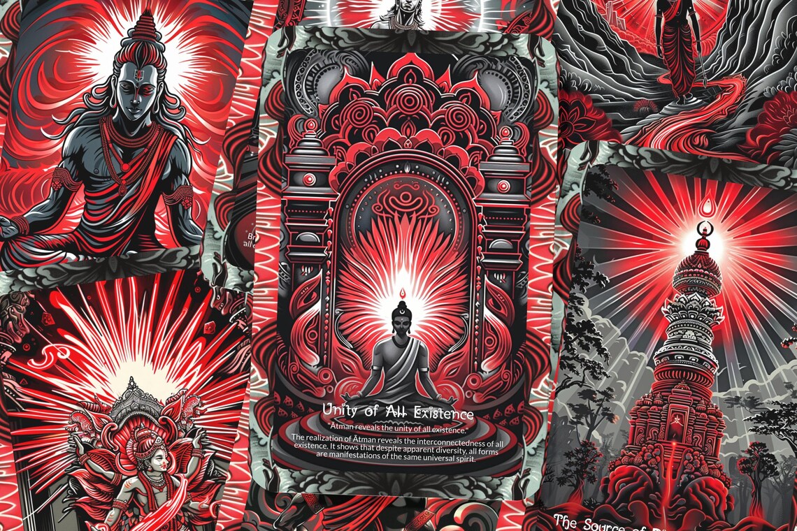 Atman the Universal Spirit - Oracle Cards - 22 Oracle Cards ...