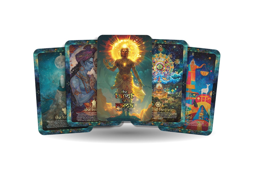The Tarot of Rama - 22 Major Arcana - an Extraordinary Spiritual Journey - the Deity of Strength ...