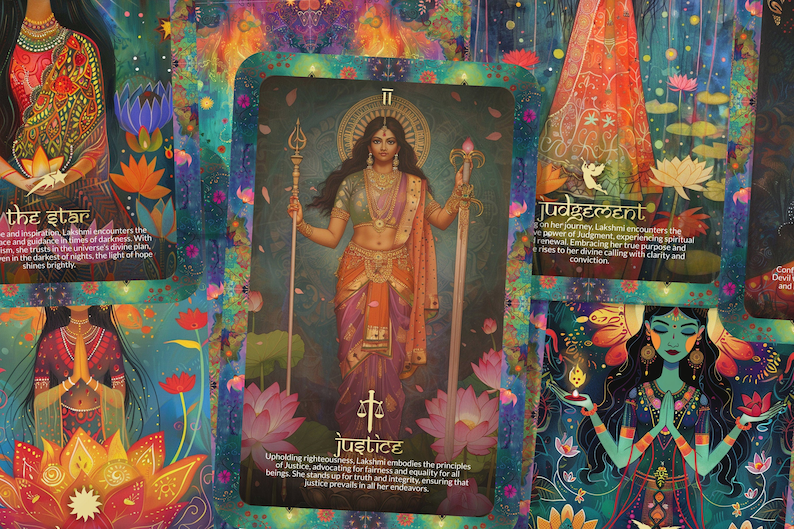 The Tarot of Lakshmi - 22 Major Arcana - A Unique Spiritual Journey ...