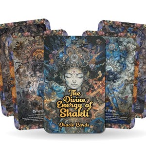 The Divine Energy of Shakti - Oracle Cards - 22 Oracle Cards ...