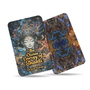 The Divine Energy of Shakti - Oracle Cards - 22 Oracle Cards ...