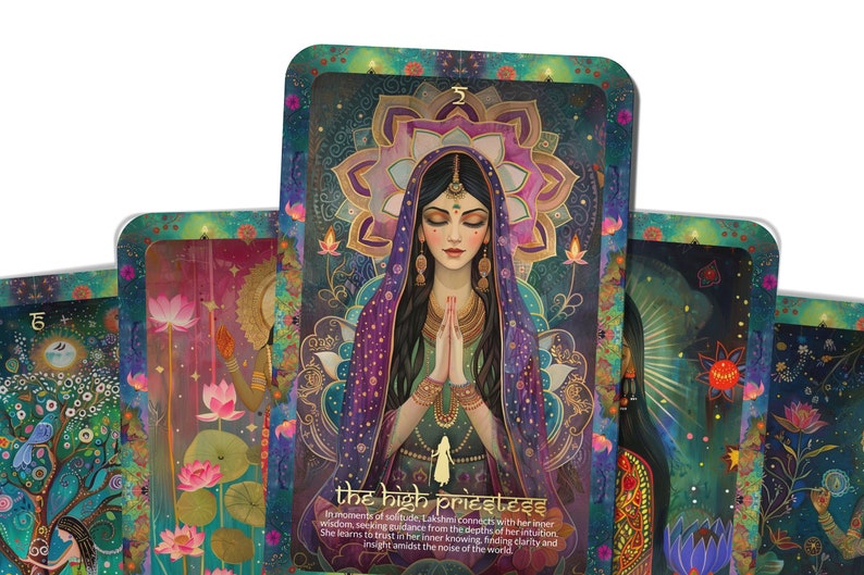 The Tarot of Lakshmi - 22 Major Arcana - A Unique Spiritual Journey ...