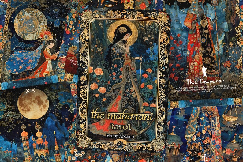 The Maharani Tarot - 22 Major Arcana - A Unique Spiritual Journey ...