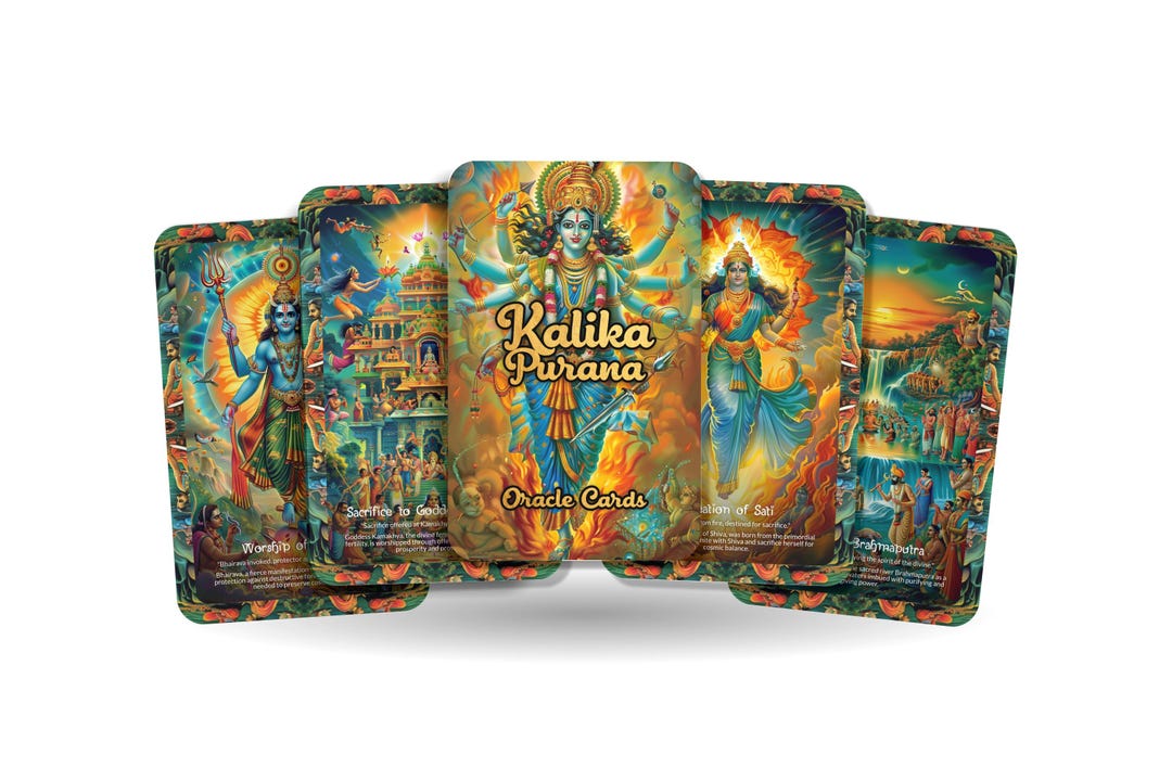 Kalika Purana Oracle Cards - 22 Oracle Cards - Delving Into the Fierce ...