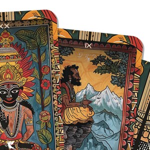 Purana Legends Tarot - 22 Major Arcana - A Unique Spiritual Journey ...