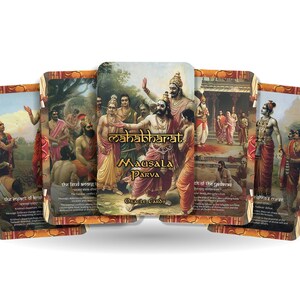 Mausala Parva Oracle Cards 22 Cards Witnessing the Fall of the Yadava ...