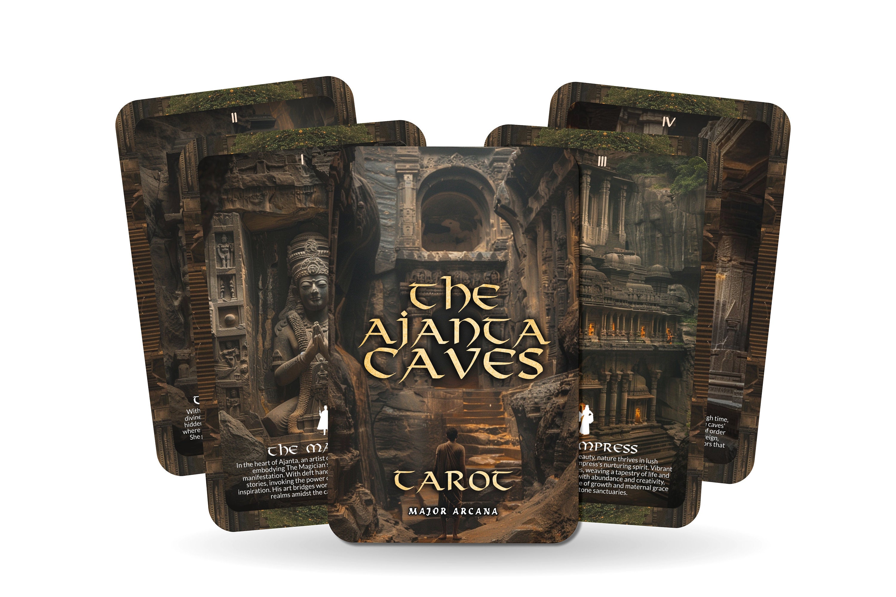 The Ajanta Caves Tarot - 22 Major Arcana - A Unique Spiritual Journey ...