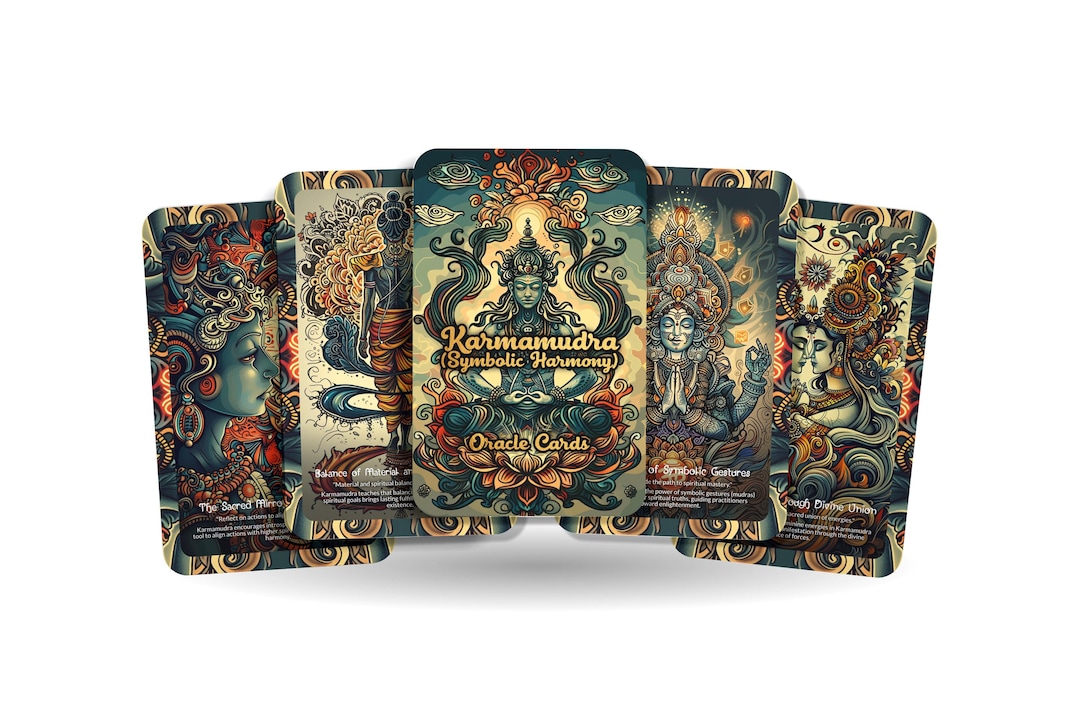 Karmamudra (symbolic Harmony) Oracle Cards - 22 Oracle Cards ...