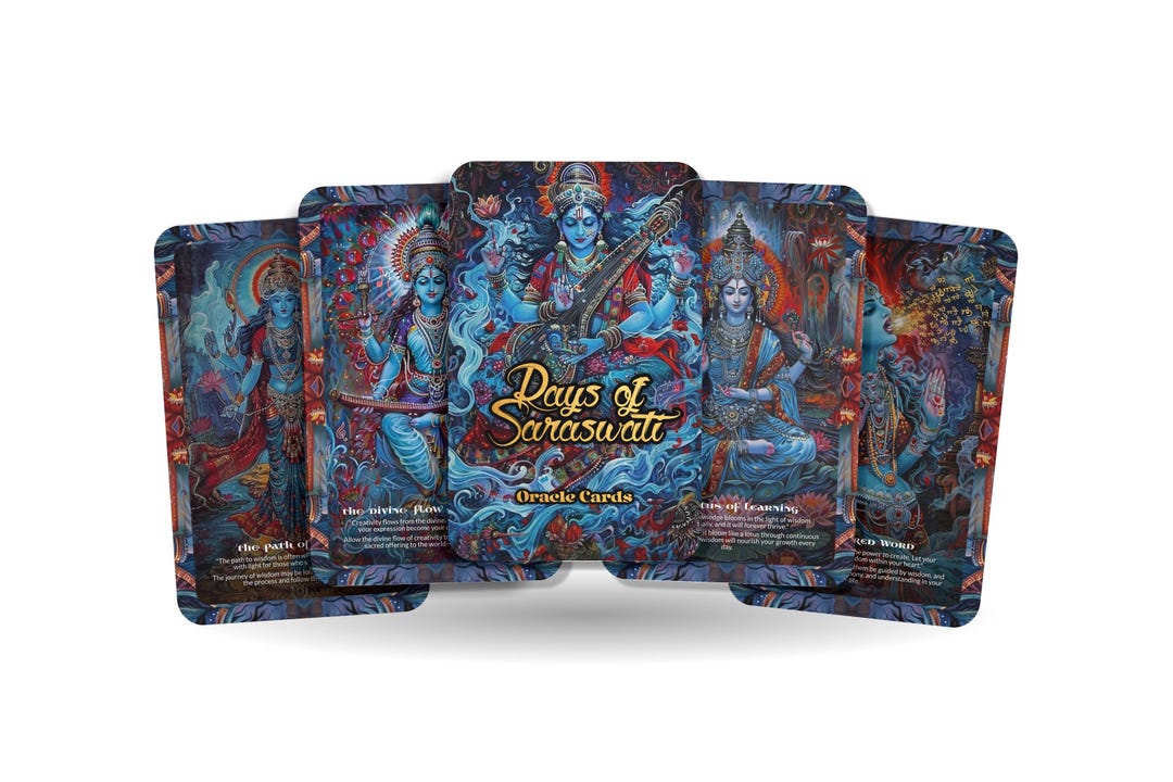 Rays of Saraswati Oracle: Tap Into the Divine Feminine With This 22 ...