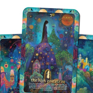 The Tarot of Shani Dev - Major Arcana - Unfolds a Spiritual Odyssey ...