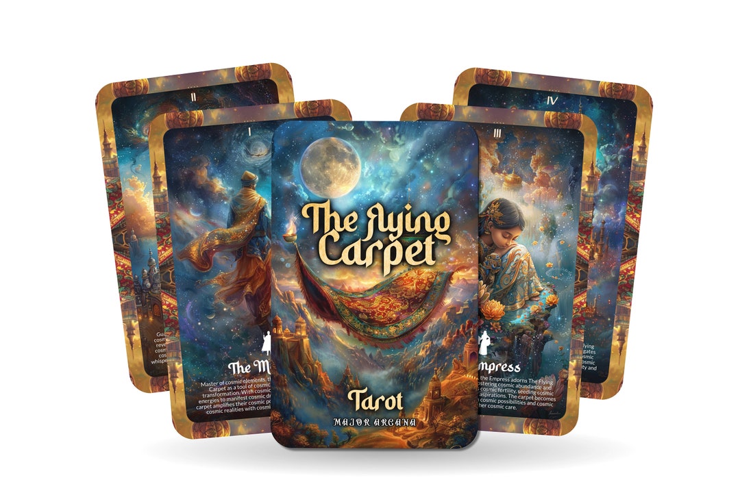 The Flying Carpet Tarot - 22 Major Arcana - A Unique Spiritual Journey ...
