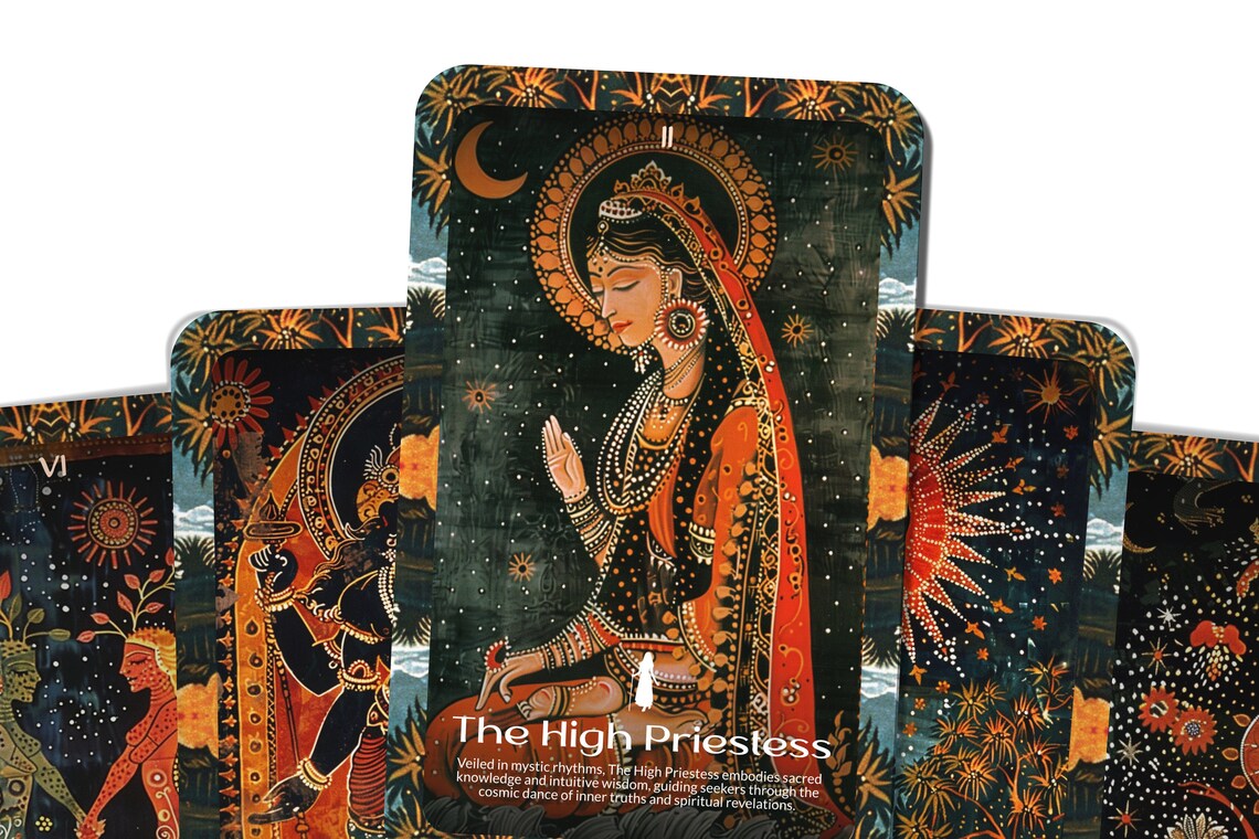 The Nataraja Tarot 22 Major Arcana A Unique Spiritual Journey Dancing ...
