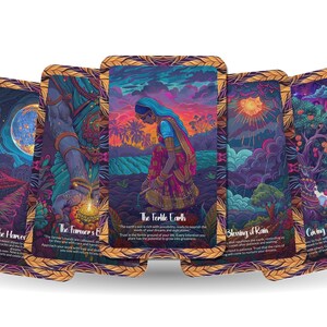 Harvest Blessings Oracle Cards – 22 Cards Abundance & Gratitude Deck ...