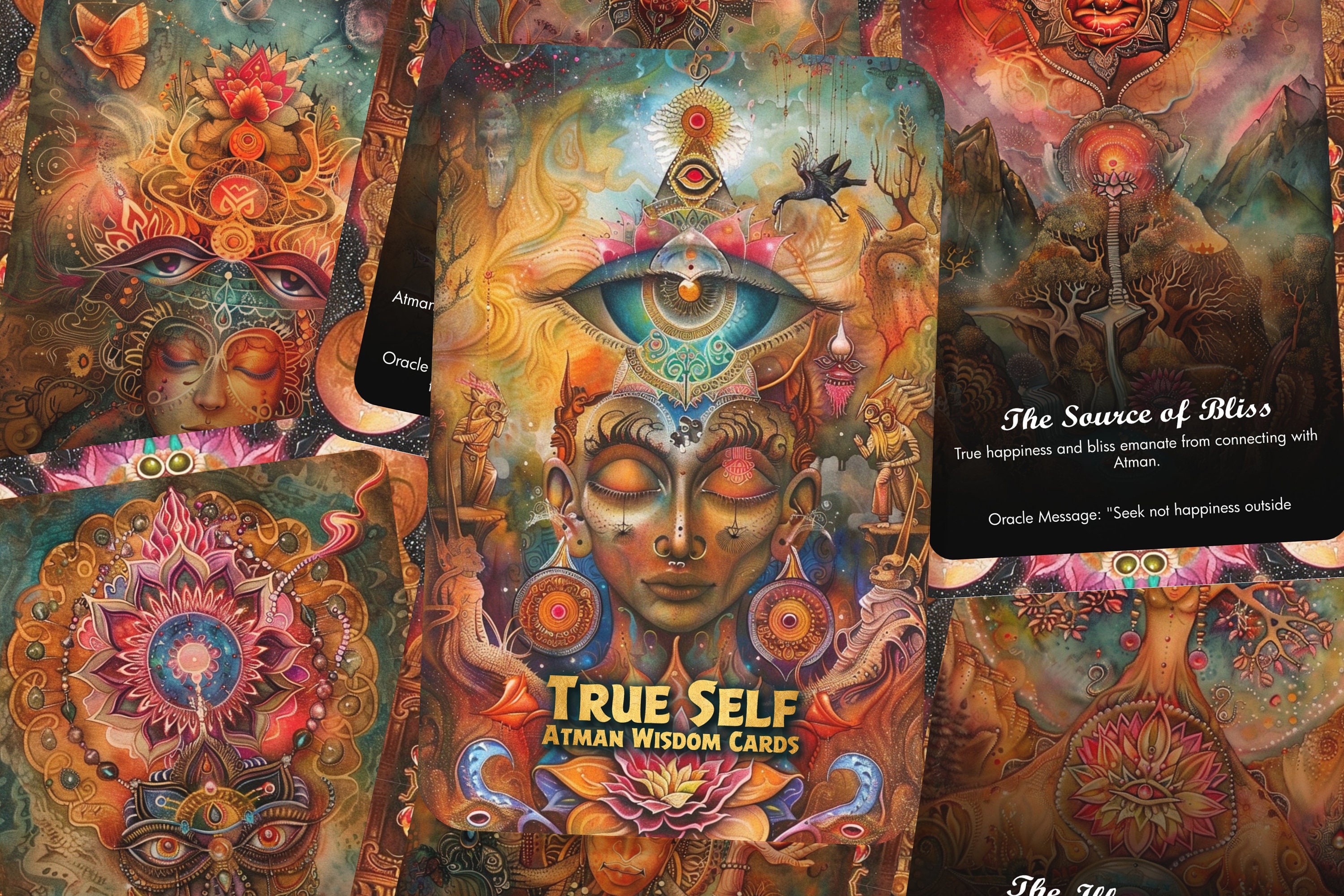 True Self - Atman Wisdom Cards - A Unique Spiritual Journey - Exploring ...