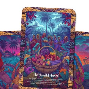 Harvest Blessings Oracle Cards – 22 Cards Abundance & Gratitude Deck ...