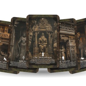 The Ajanta Caves Tarot - 22 Major Arcana - A Unique Spiritual Journey ...