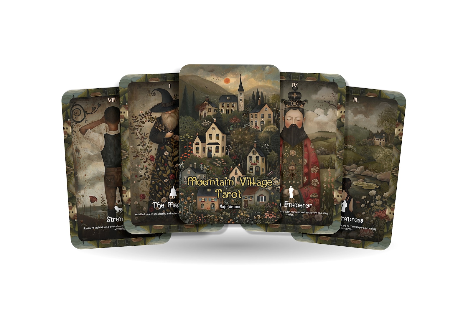 Mountain Village Tarot - Major Arcana - A Unique Spiritual Journey ...