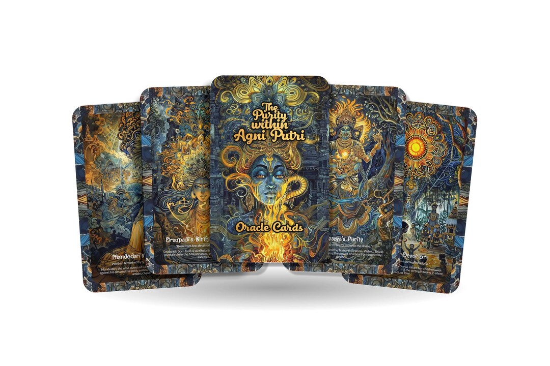 The Purity Within Agni Putri Oracle Cards - 22 Oracle Cards - Awakening ...