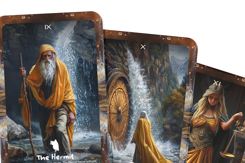 The Holy Water Tarot - 22 Major Arcana - A Unique Spiritual Journey ...