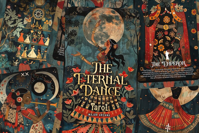 The Eternal Dance Tarot 22 Major Arcana A Unique Spiritual Journey ...
