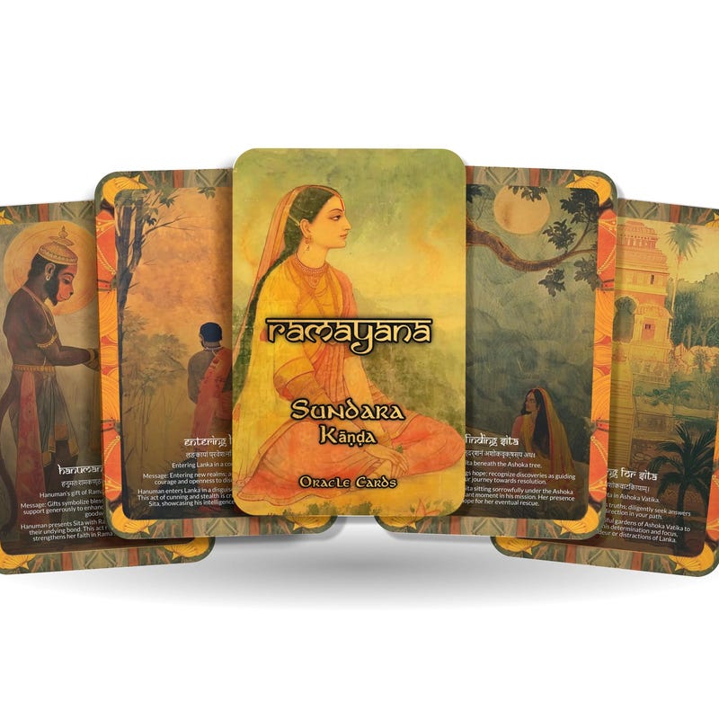 Hindu Oracle Deck - Etsy