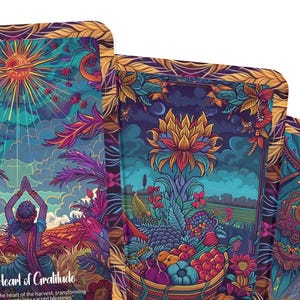 Harvest Blessings Oracle Cards – 22 Cards Abundance & Gratitude Deck ...