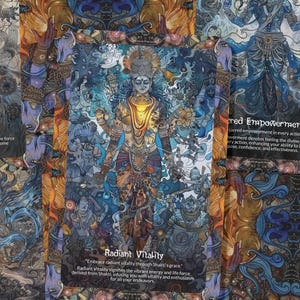 The Divine Energy of Shakti - Oracle Cards - 22 Oracle Cards ...