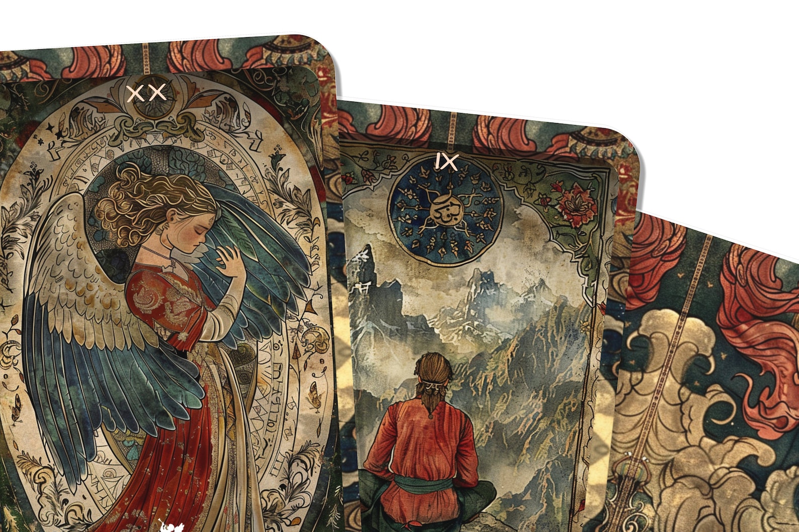 The Spiritual Guardians of Earth - Major Arcana Tarot- 22 Cards - A ...