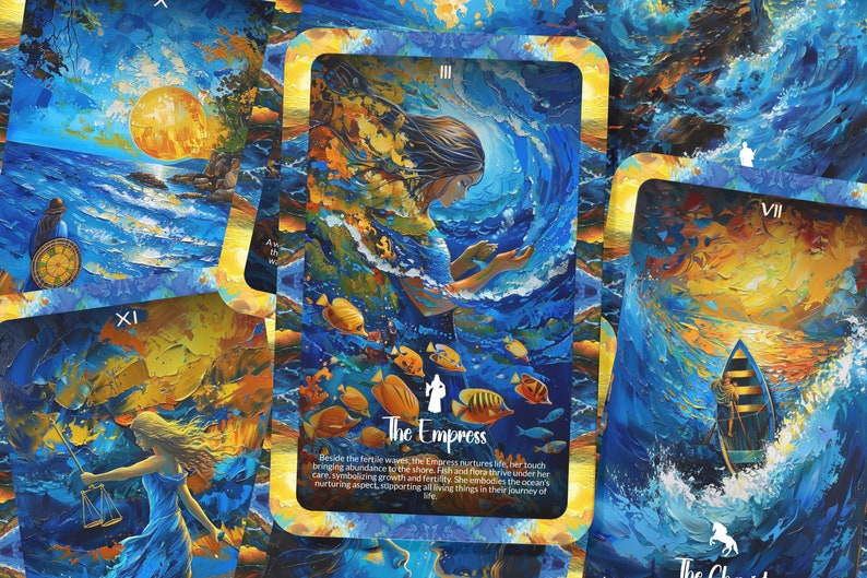 Ocean Waves Tarot - Major Arcana - A Unique Spiritual Journey ...