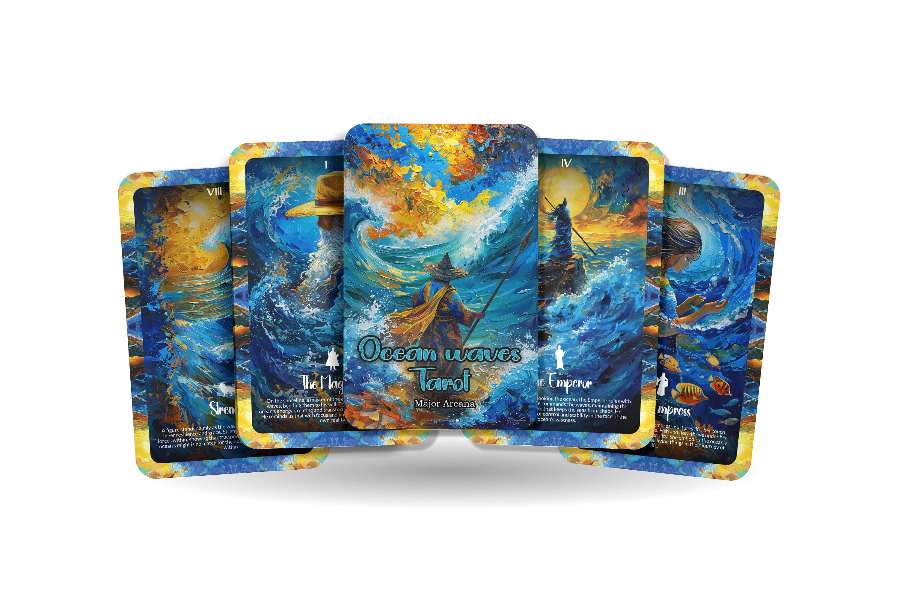 Ocean Waves Tarot - Major Arcana - A Unique Spiritual Journey ...