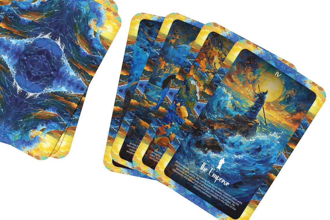 Ocean Waves Tarot - Major Arcana - A Unique Spiritual Journey ...