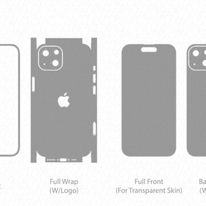 IPhone 15 Skin Vector Cutfile Template 2023 - Etsy
