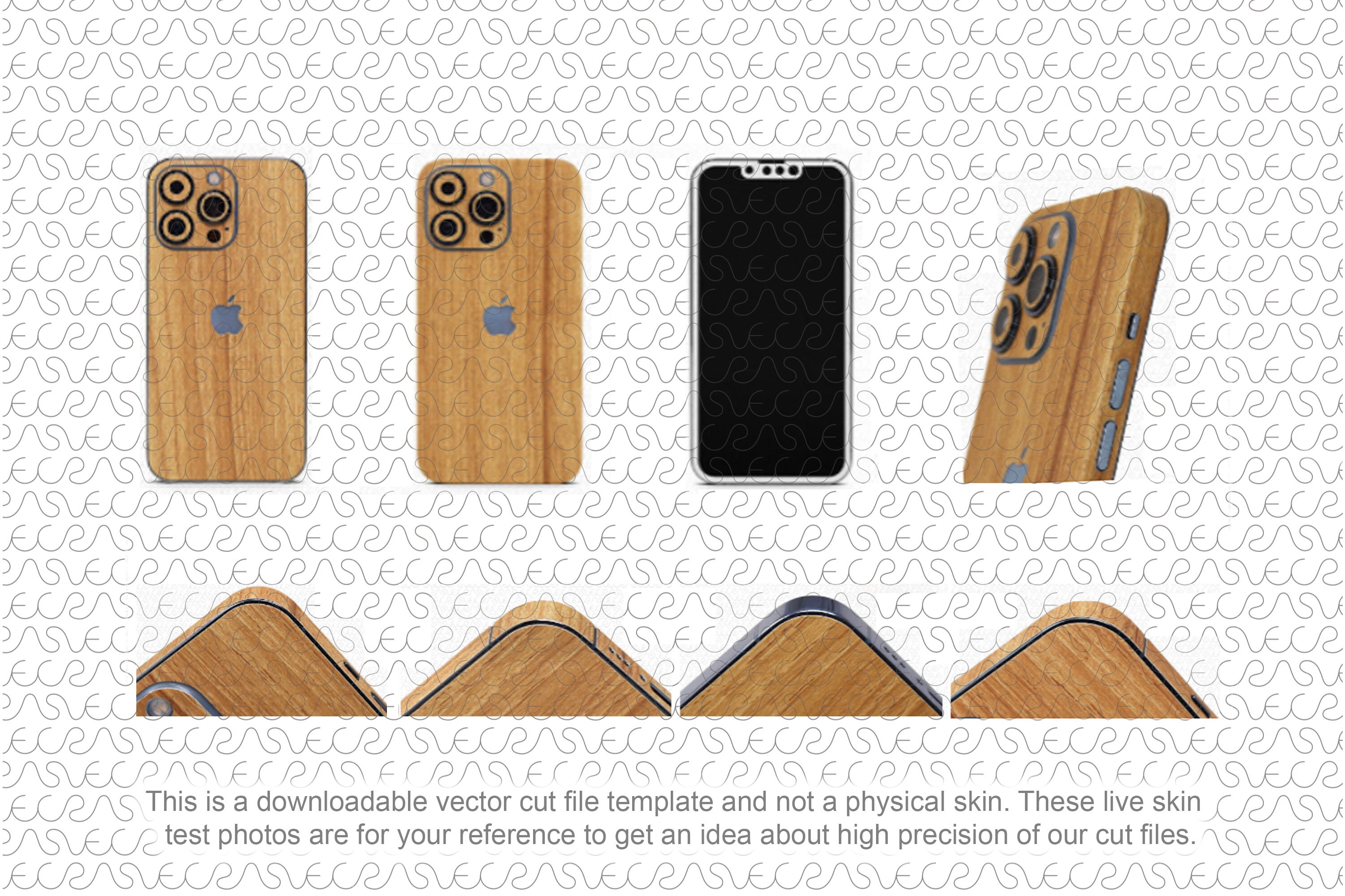 IPhone 13 Pro Skin Template Vector 2021 - Etsy