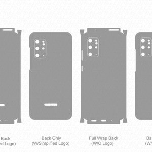 Galaxy S20 2020 Skin Template Vector | Etsy