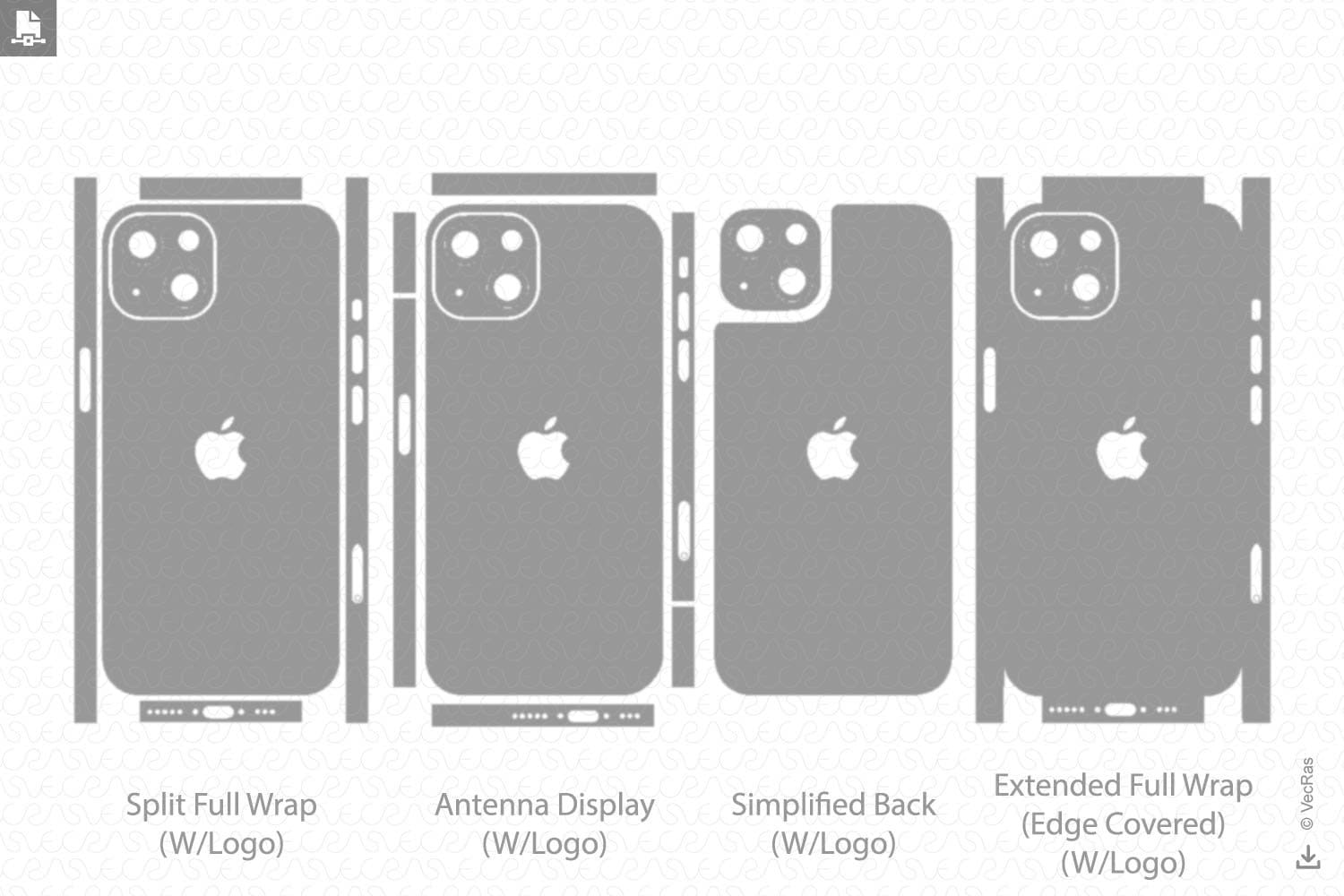 IPhone 15 Skin Vector Cutfile Template 2023 - Etsy