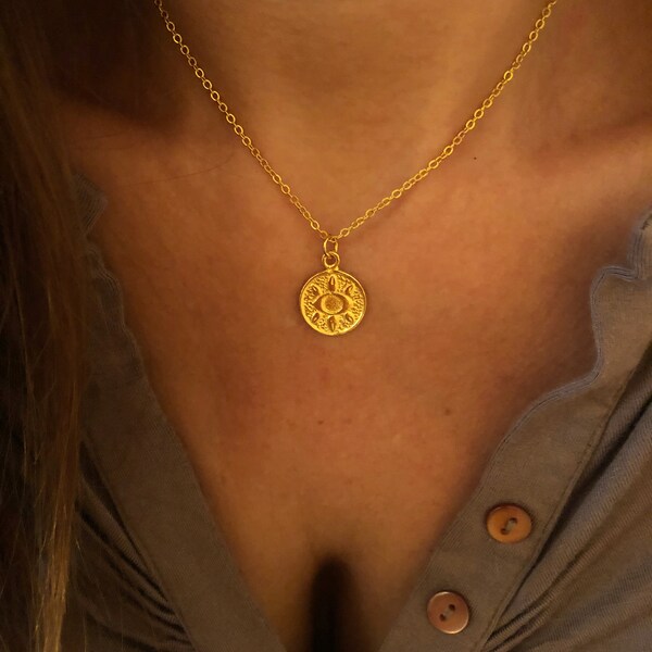 Protection Coin - Etsy