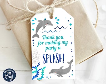 Dolphin Thank You - Etsy